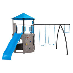 Adventure Castle Playground Set by Lifetime – PlaygroundSlides.com